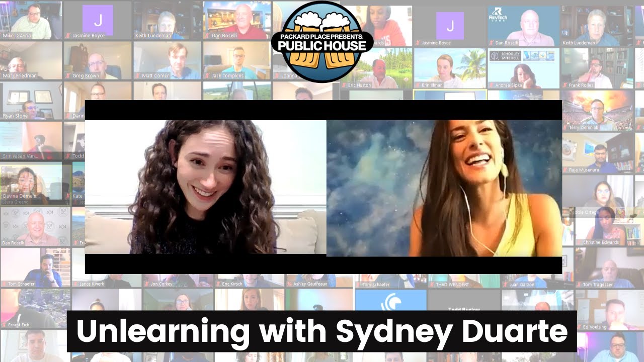 Public House: Unlearning with Sydney Duarte - YouTube