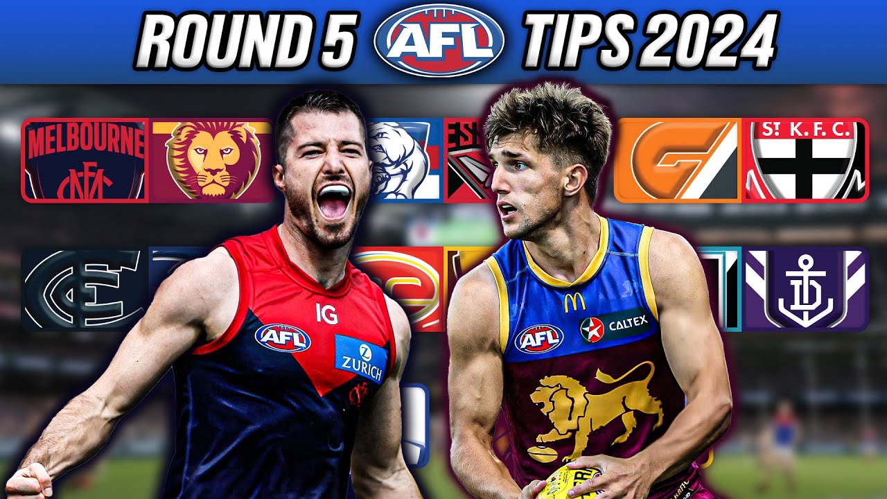 AFL Round 5 | Tips & Predictions 2024 - YouTube