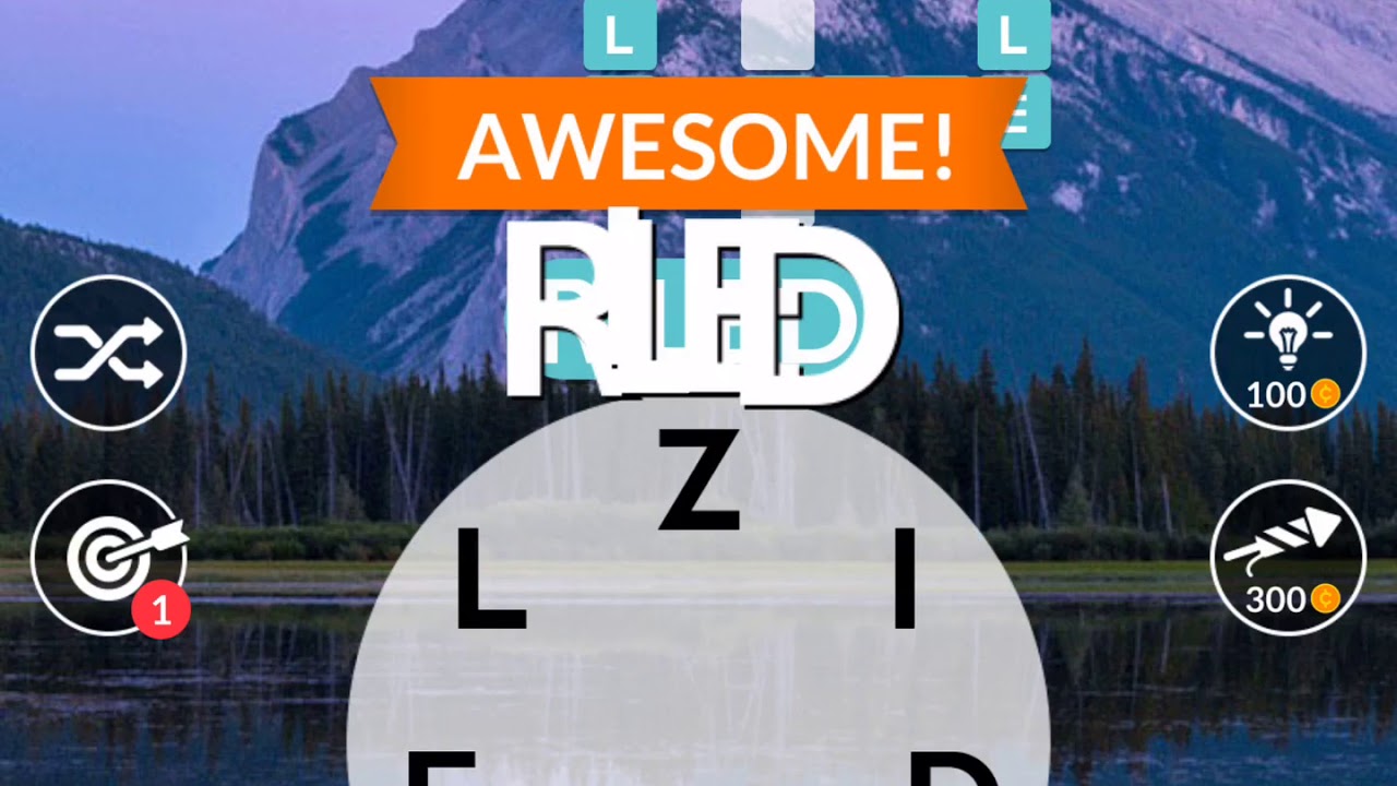 Wordscapes Level 3201 Answers - YouTube