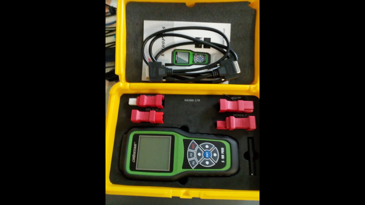 OBD STAR X100 PROS - YouTube