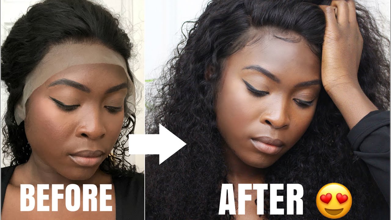 HOW TO : CUSTOMIZE LACE FRONTALS FOR BEGINNERS || ALI JULIA HAIR - YouTube