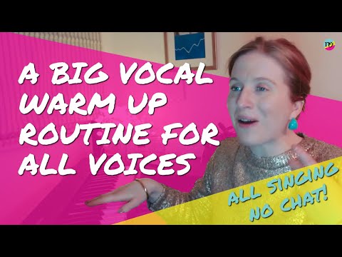 A NO CHAT full vocal warm up routine that will definitely GROW YOUR VOICE | MusicForMy... VOICE