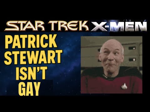 Patrick Stewart Isn't Gay - Star Trek Captain Picard Actor Is Straight ...