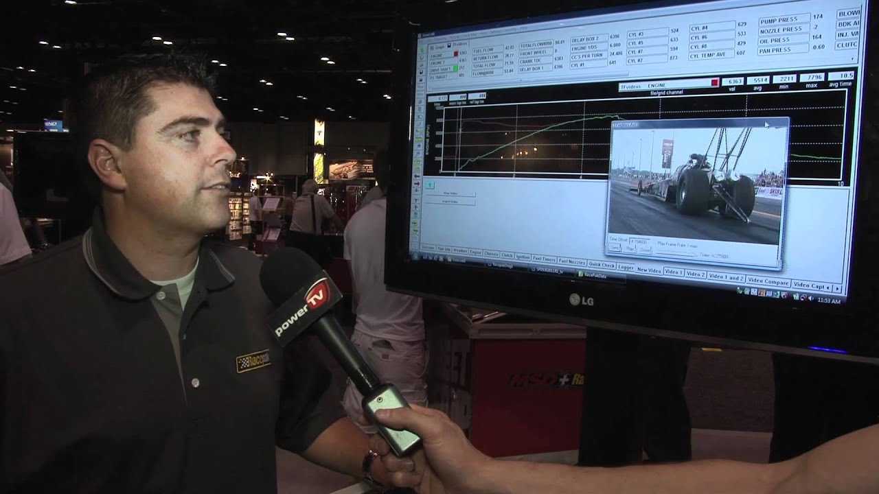 Racepak's New Trick Video Integrated Data Logging - YouTube