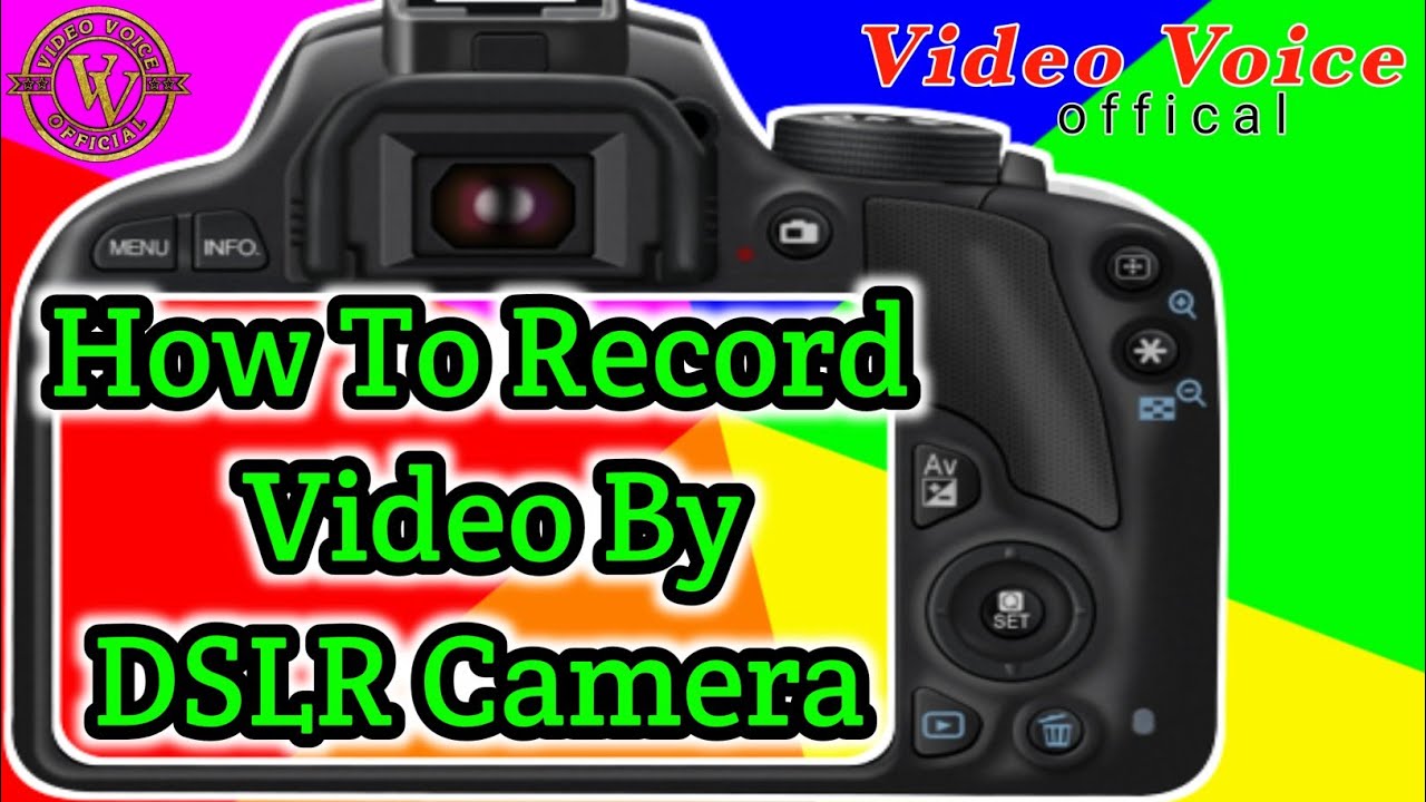 How To Set Up Camera to Shoot Video | DSLR For Beginners | # ...