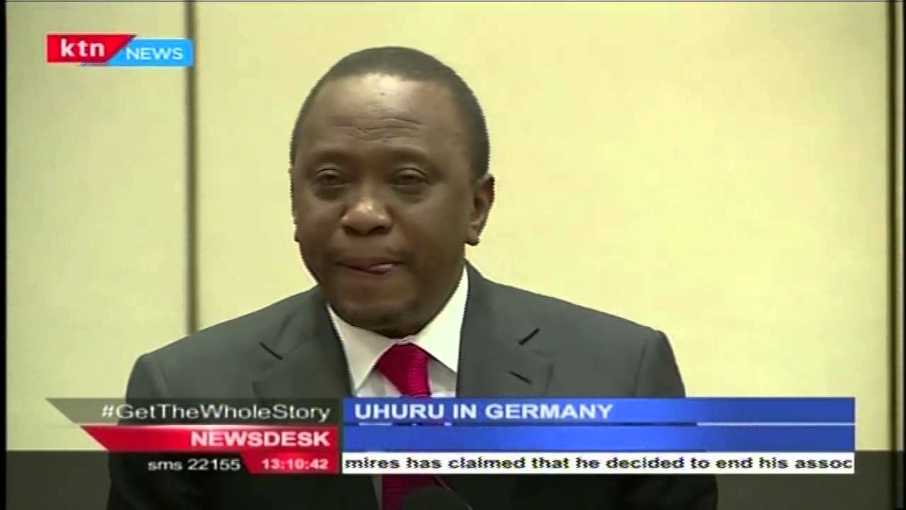 UHURU IN GERMANY; President Uhuru Kenyatta wants AMISON elevated to UN ...