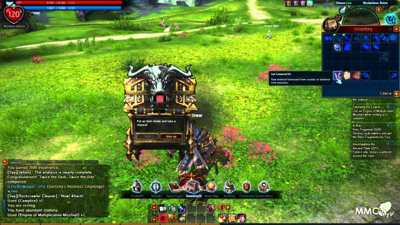 TERA Gameplay Warrior class - MMO HD TV (1080p) - YouTube