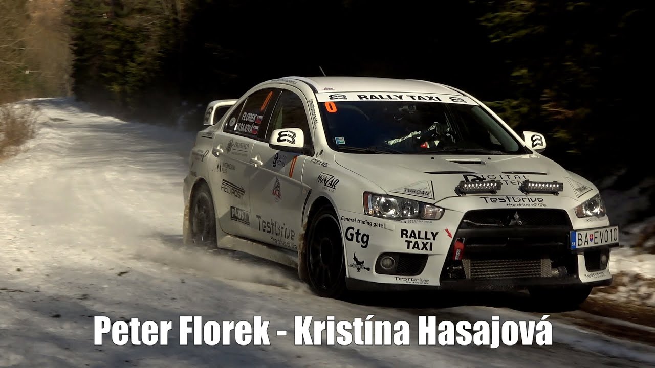 Peter Florek - Kristína Hasajová 4. Zimná Rally Levoca 2020| short ...