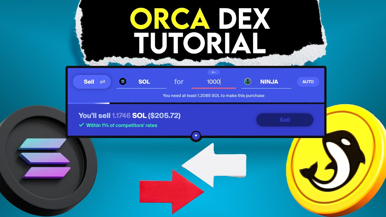 How to use ORCA Solana DEX? Orca Swap Simple Tutorial - YouTube