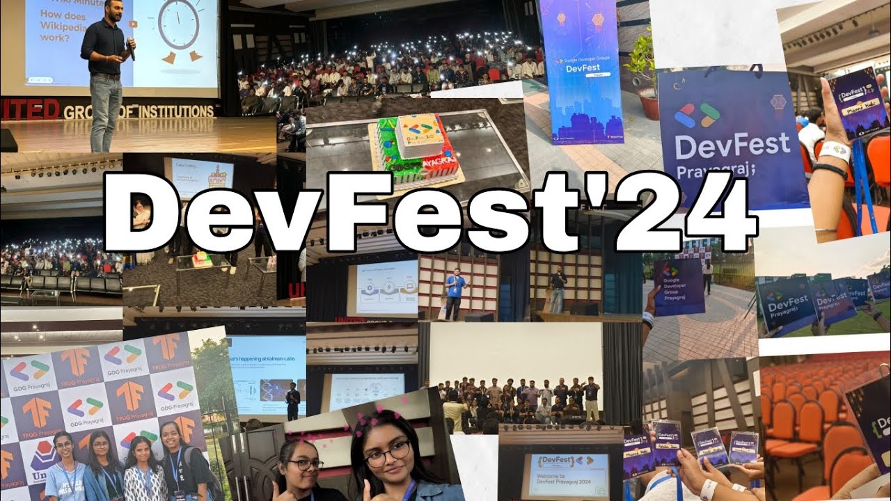 DevFest'24 prayagraj (gdg prayagraj)🌐💥 - YouTube