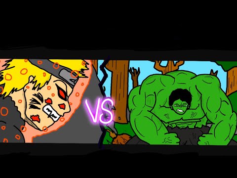 Hulk vs Naruto #hulk #naruto #animation - YouTube