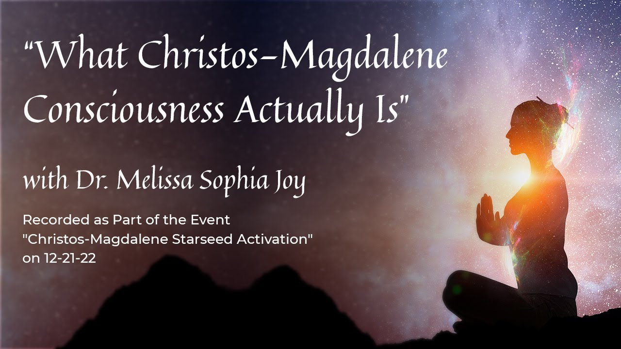 What Christos-Magdalene Consciousness Actually Is - YouTube