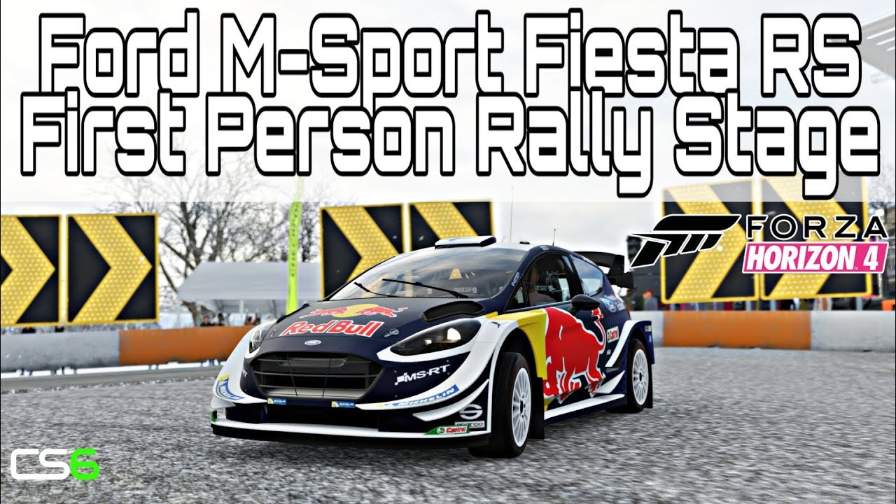 Forza Horizon 4 - First Person Rally Stage - Ford Fiesta M-Sport WRC ...