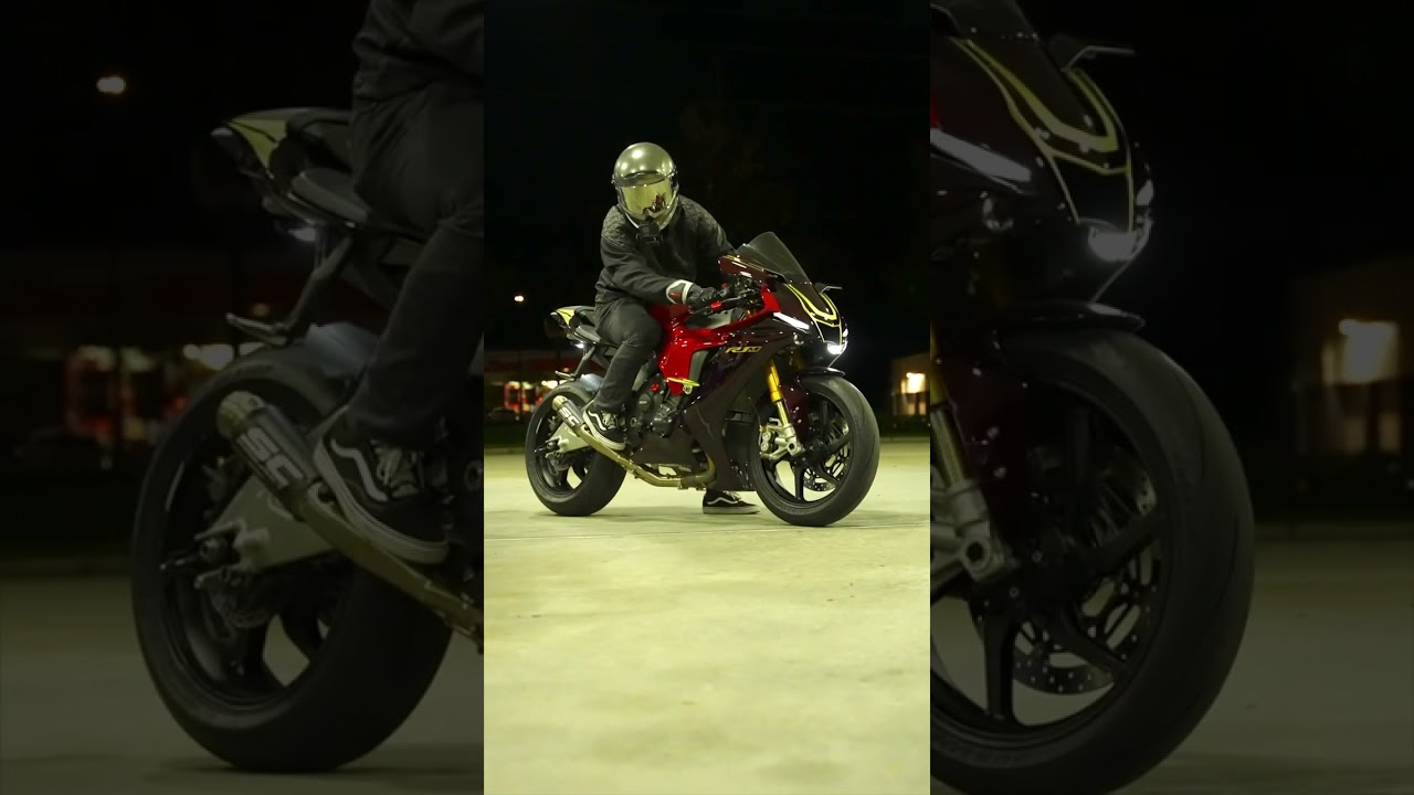 Pure sound of a Yamaha R1M - YouTube