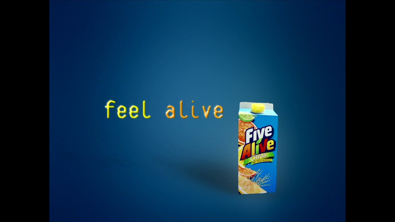 Five Alive Commercials (2001) - YouTube