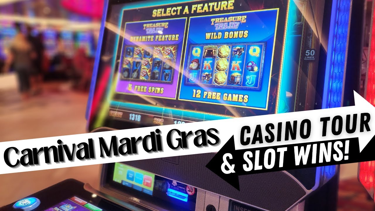Carnival Mardi Gras Cruise Ship Casino Tour & Free Slot Play: Lock It ...