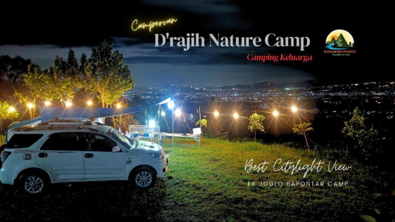 Camping Ground Tertinggi di Tajur Halang Cijeruk // City Light View ...