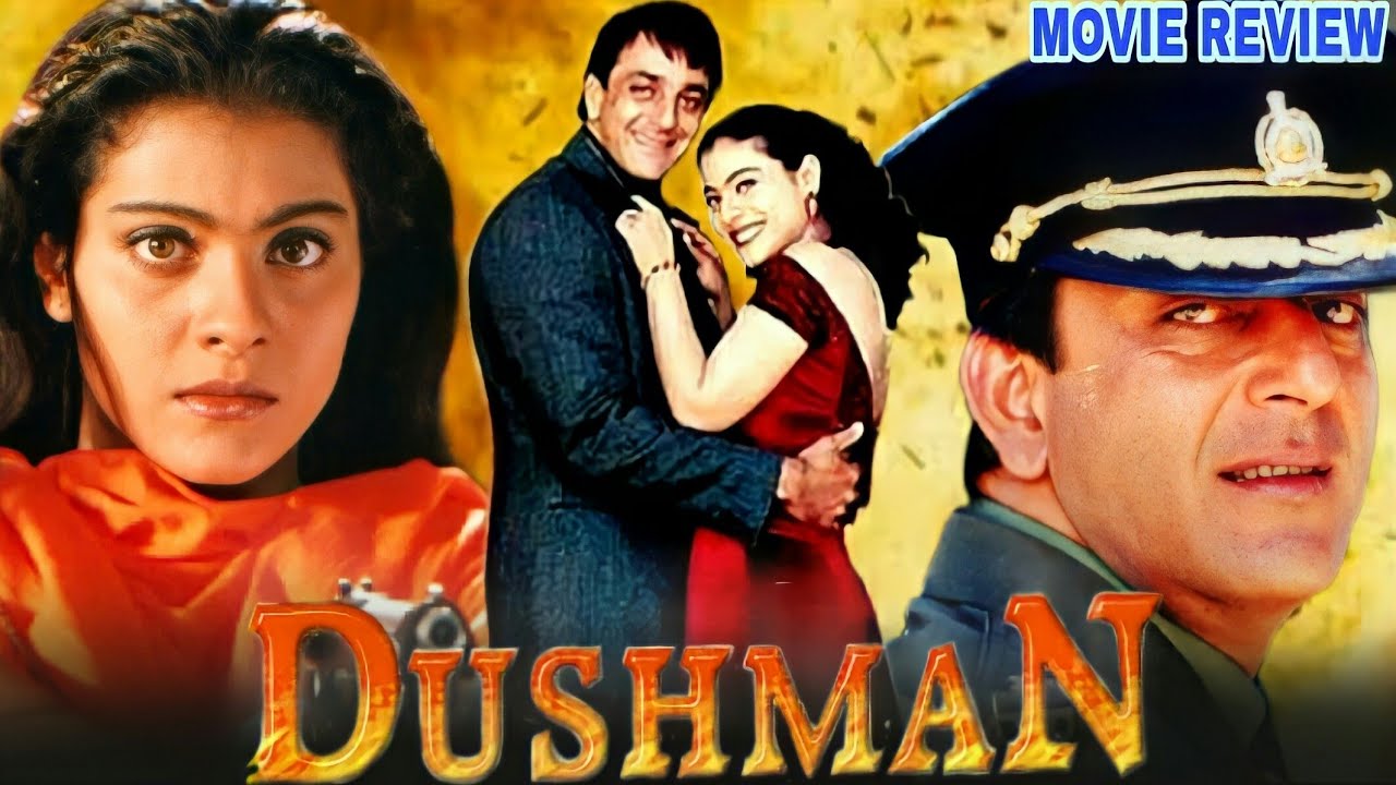 Dushman 1998 Hindi Movie Review | Sanjay Dutt | Kajol | Ashutosh Rana | Jas Arora | Kunal Khemu ...