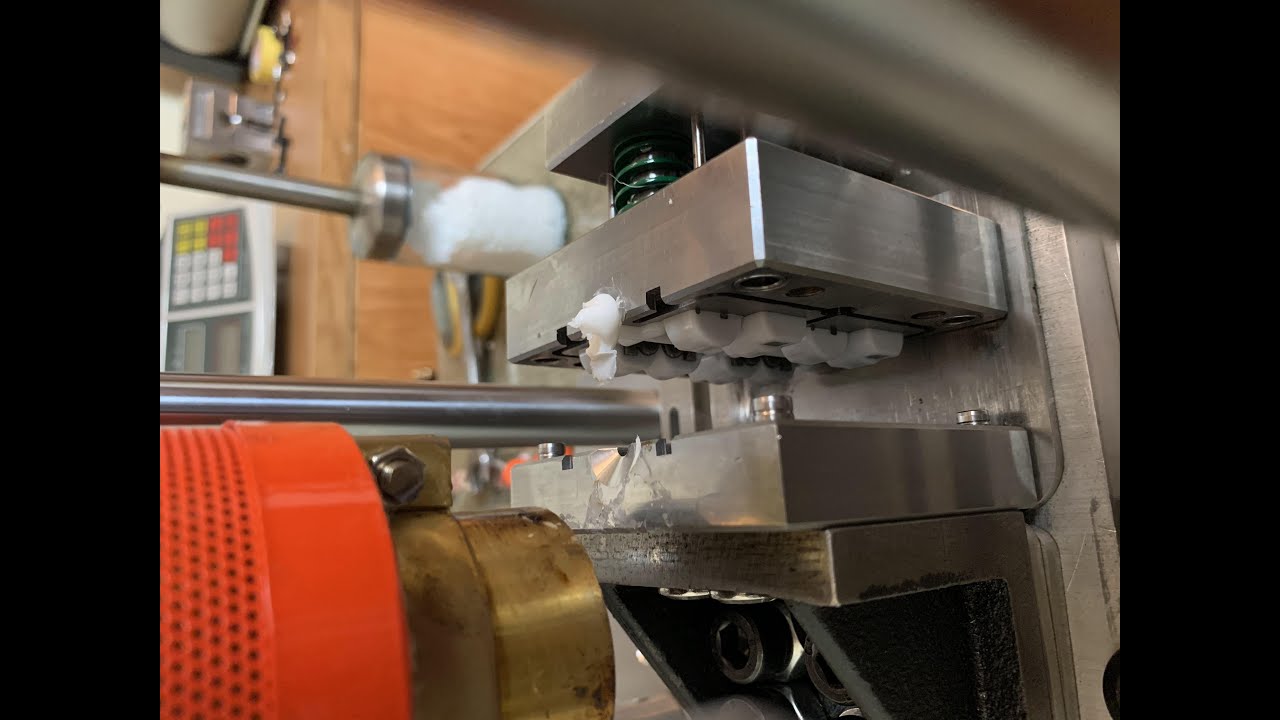 Small desktop injection molding machine abrasive tool assembly video ...