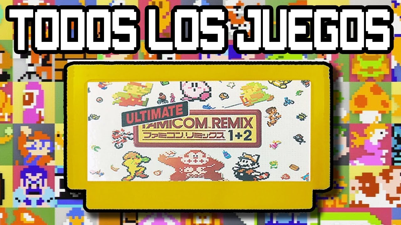 🎮 CARTUCHO ULTIMATE FAMICOM REMIX 1+2 📺 - YouTube
