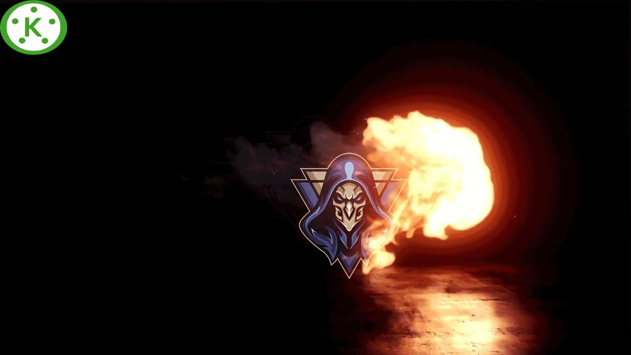 How To Easy Way Make Quick Fire Animation Intro In kinemaster - YouTube