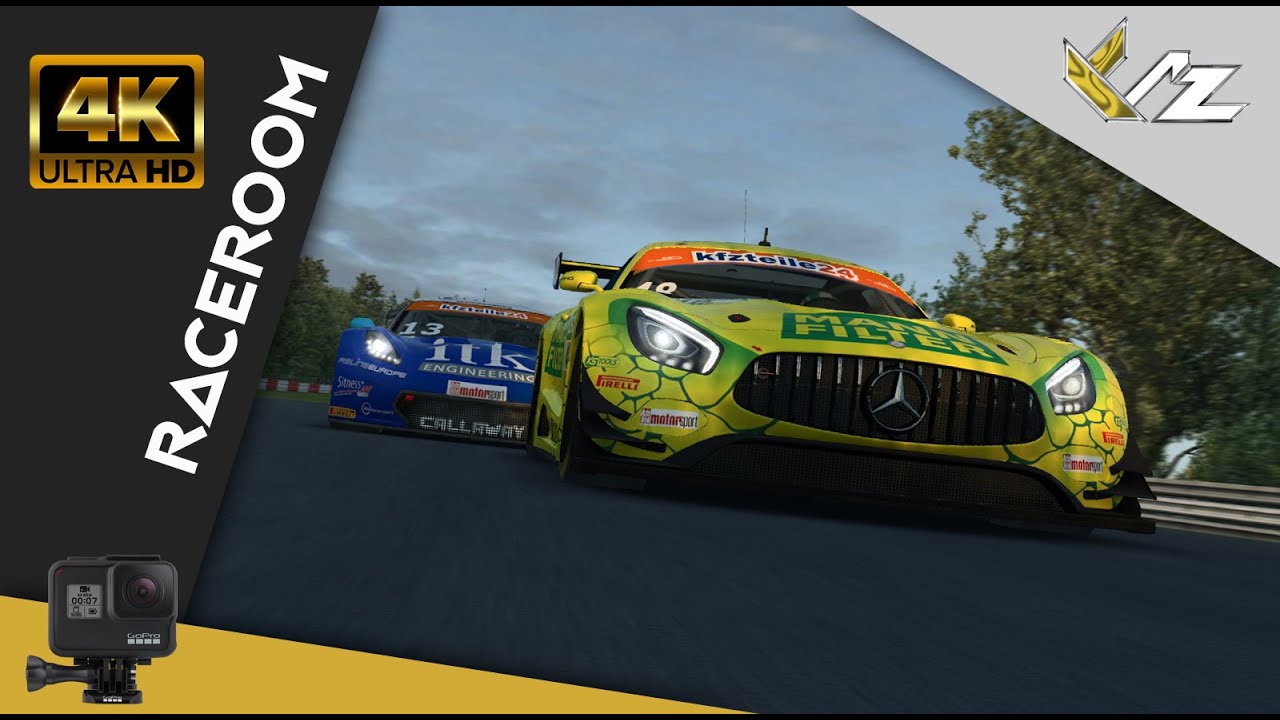 RaceRoom | Mercedes AMG GT3 | VLN Nordshleife | GoPro | 4K - YouTube