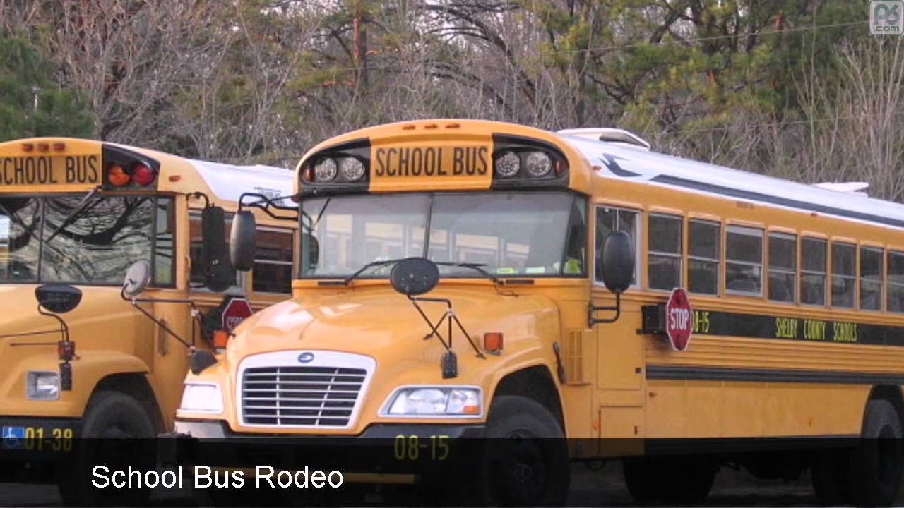 Texas Rodeo Lets School Bus Drivers Show Their Mettle - YouTube
