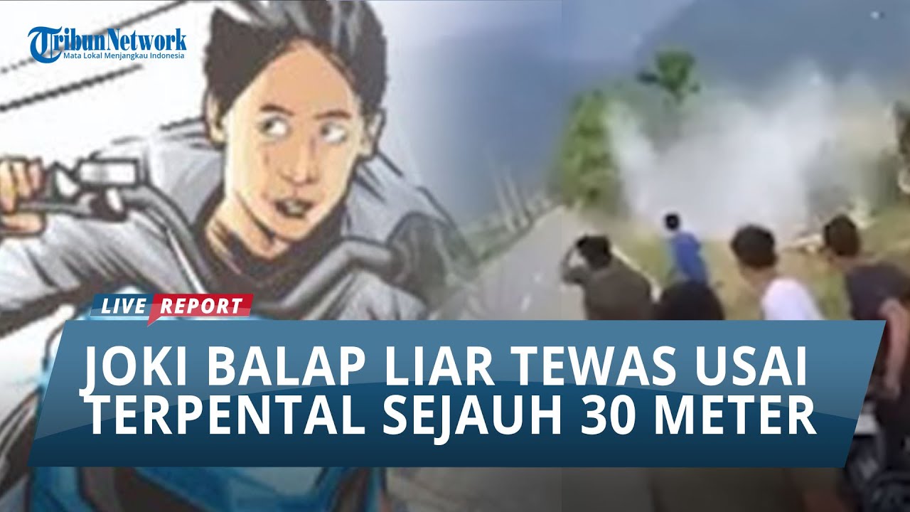 JOKI BALAP LIAR TEWAS USAI TERPENTAL SEJAUH 30 Meter - YouTube
