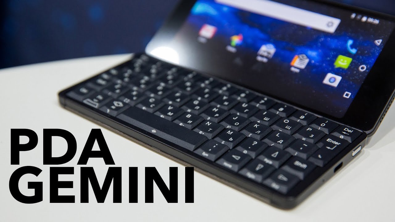 Planet Gemini PDA im Test: das Mini-Mini-Notebook im Hands-on | deutsch ...