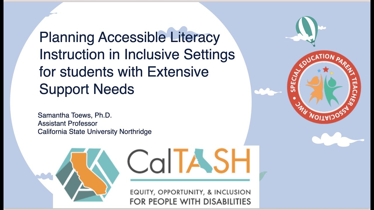 EMBEDDED INSTRUCTION IN AN INCLUSIVE CLASSROOM: Teaching with Purpose ...