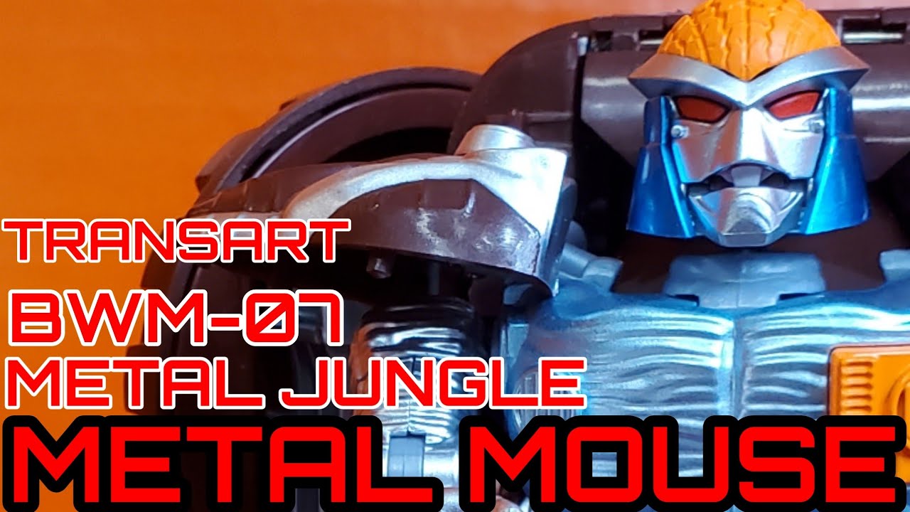 TRANSART METAL MOUSE AKA TRANSMETAL RATTRAP - YouTube