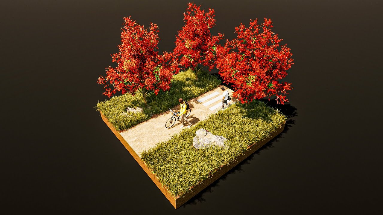 Lets Create Realistic Miniature Park in Twinmotion 2022 | Ammar Khan - YouTube