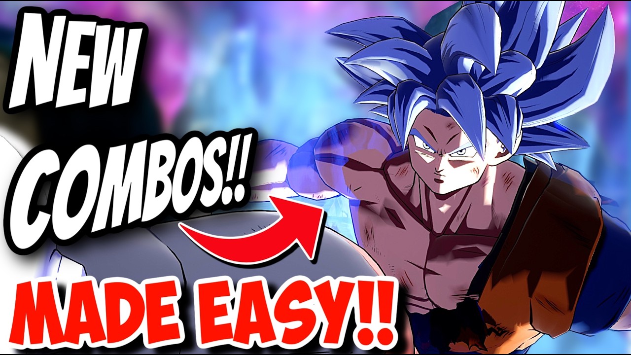 BROKEN NEW UI Goku Combos !! DBFZ Patch Notes 1.40 Combos! UI Goku ...
