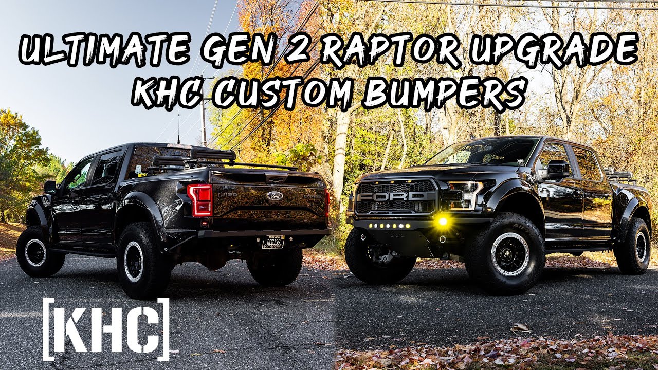 Ultimate Gen 2 Raptor Upgrade: KHC Gen 2 Raptor Front and Rear Bumpers ...