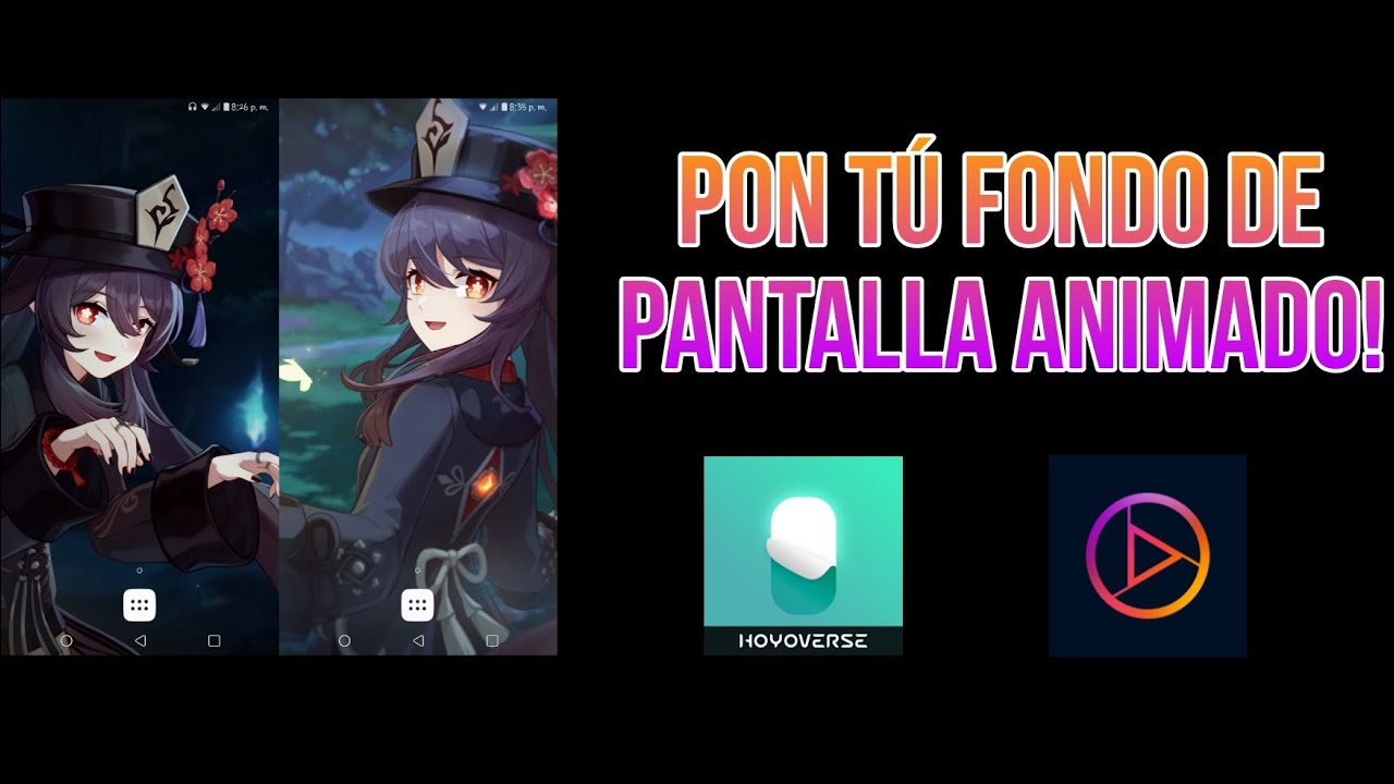 CÓMO PONER UN FONDO DE PANTALLA ANIMADO EN ANDROID! - YouTube