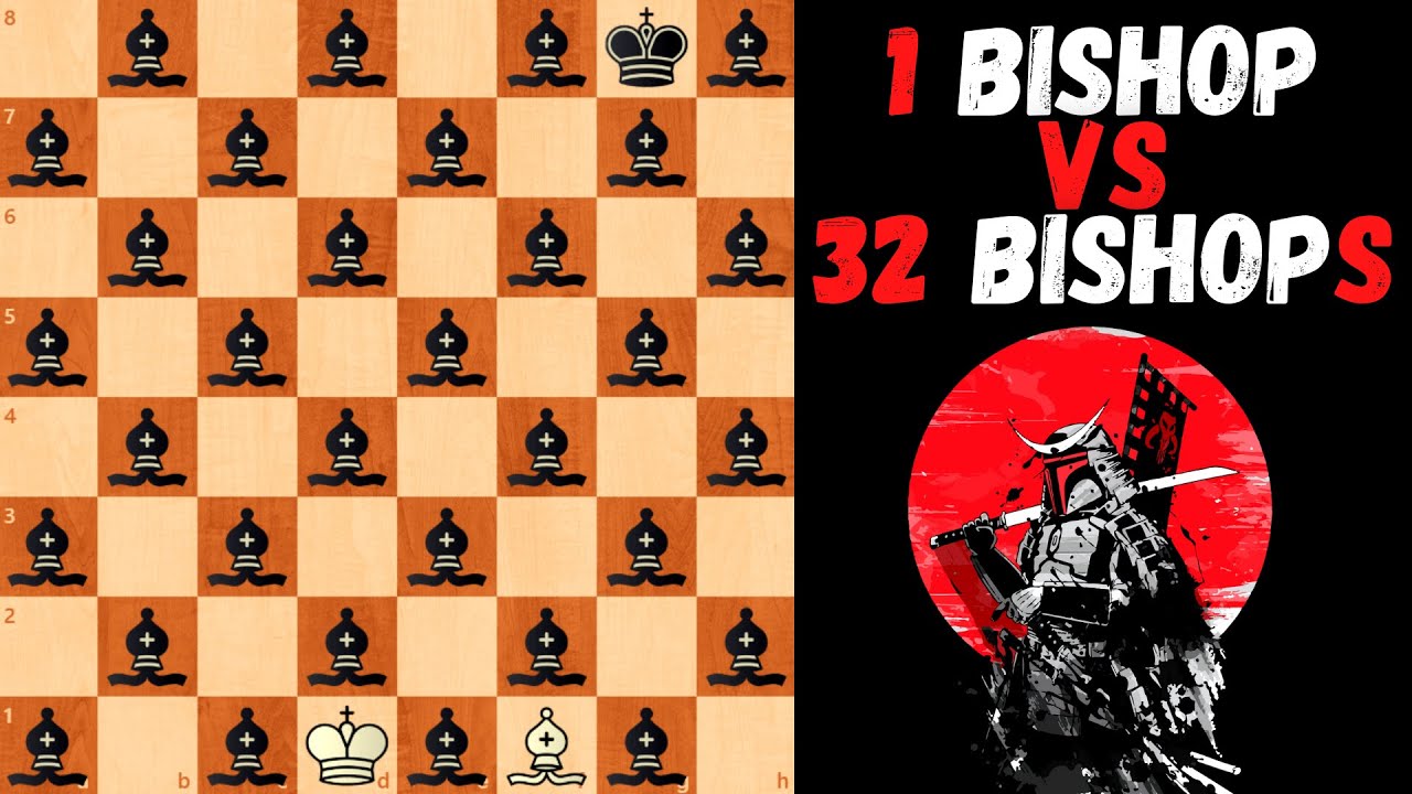 1 Bishop VS 32 Bishops | Fairy Chess - YouTube