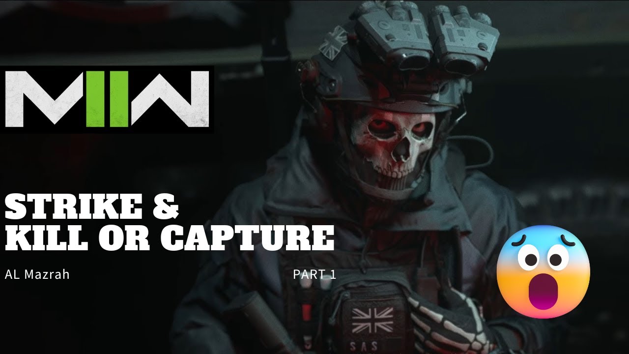 Call of Duty Modern Warfare 2 STRIKE & KILL OR CAPTURE AL MAZRAH ...