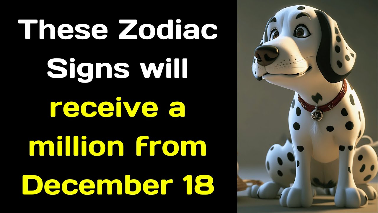 These zodiac signs can get rich from December 18th - YouTube
