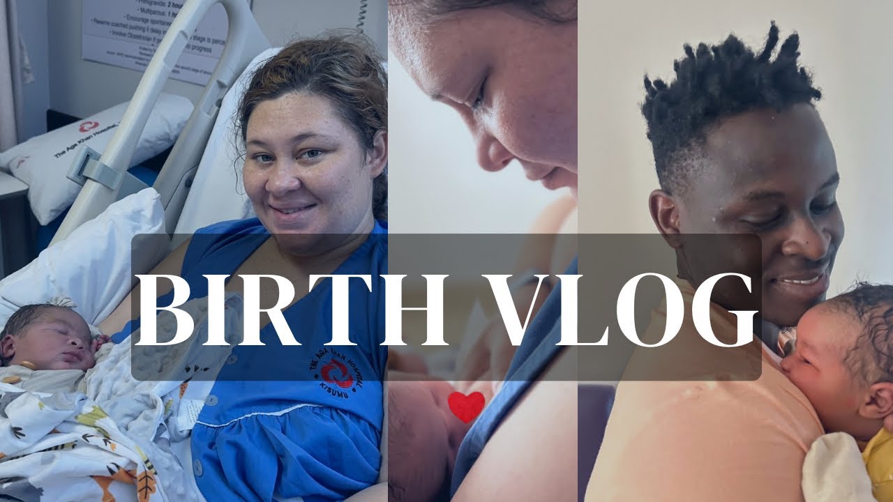 BIRTH VLOG *Raw and Real* | Labor & Delivery of our Baby | 9lbs (4.1kg ...