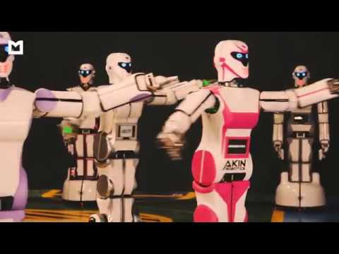 AKINROBOTICS Üretimi Son İnsansı Robot ADA GH5 Folklor Ekibi 'Erik Dalı Dans Gösterisi'