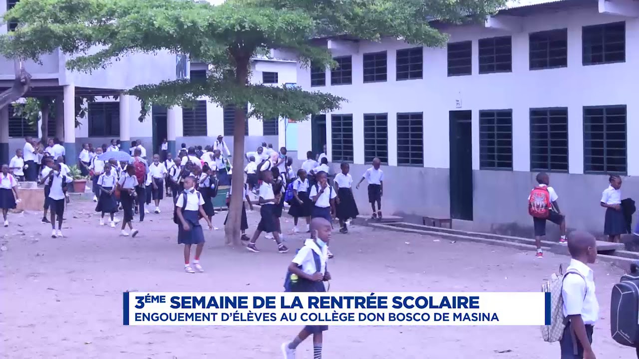 3me SEMAINE DELA RENTRÉE SCOLAIRE AU DON BOSCO DE MASINA PETRO CONGO ...