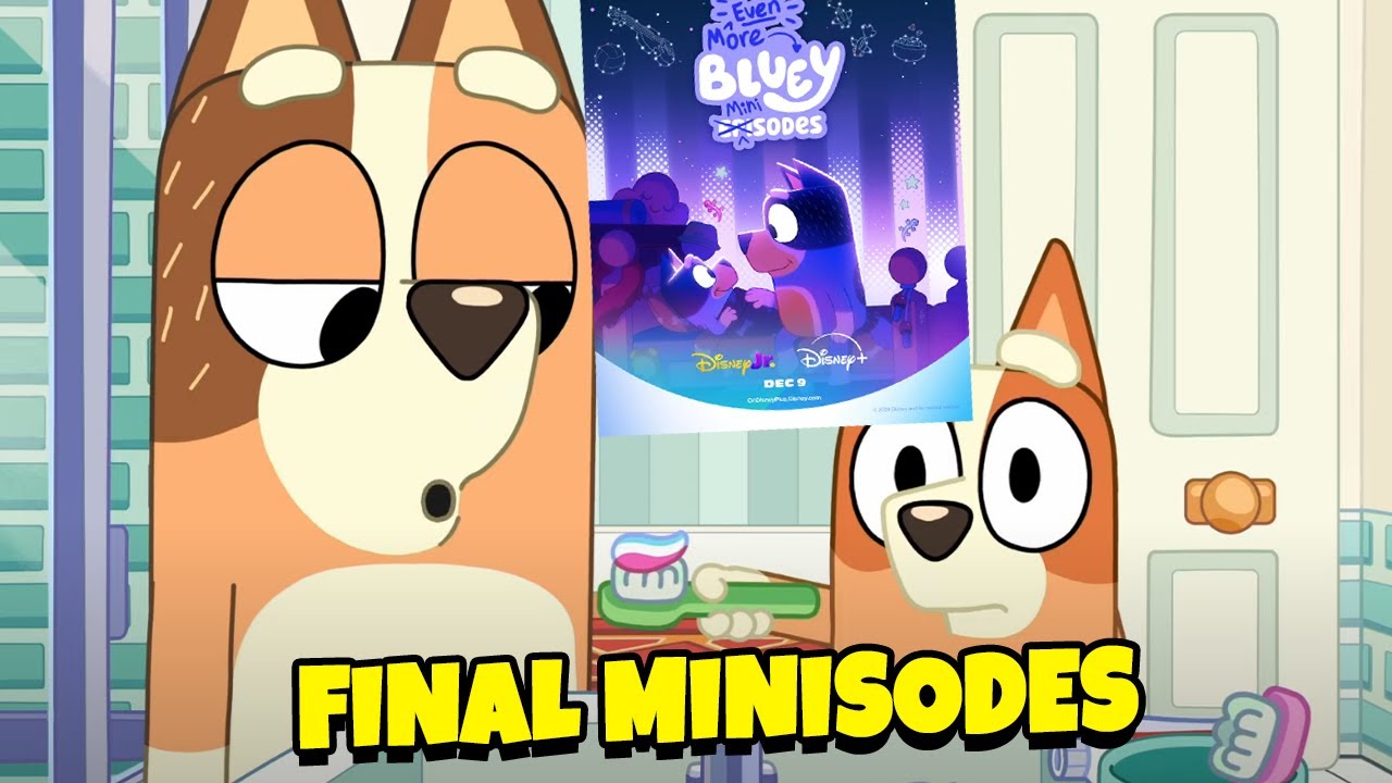 Bluey Final Set of Minisodes Arriving December 9th - Everything you ...