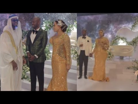 CHECK HOW DIAMOND PLATNUMZ ATTENDED GEORGE EID WEDDING CEREMONY. - YouTube