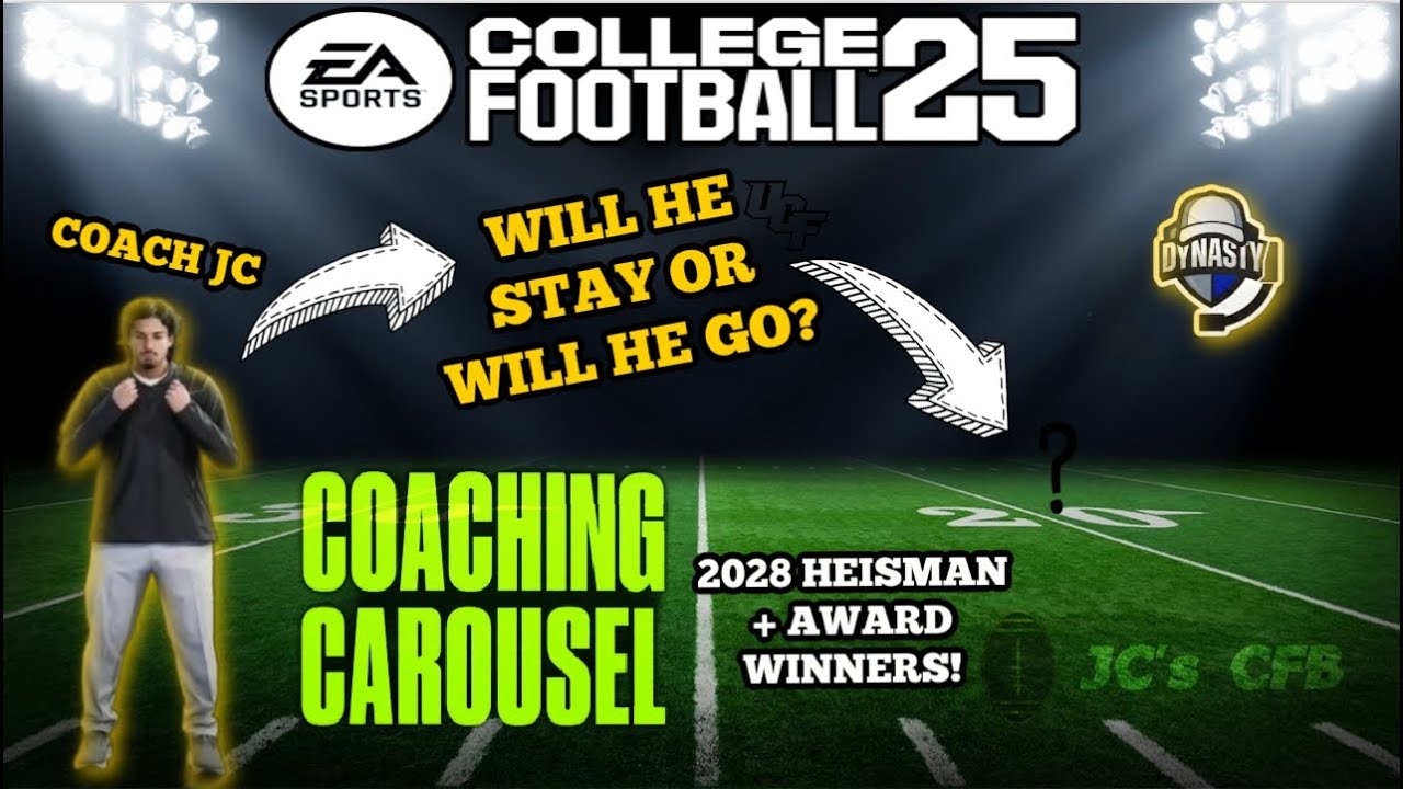 CFB 25 Coach JC Dynasty Series (End of Season Update: Year 5) | 2028 ...