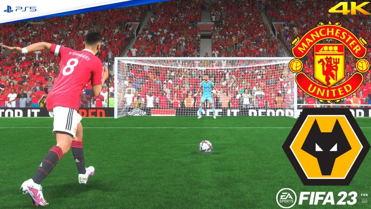FIFA 23 | Manchester United vs Wolves 🔥| EPL Penalty Shootout 2023 [PS5 ...