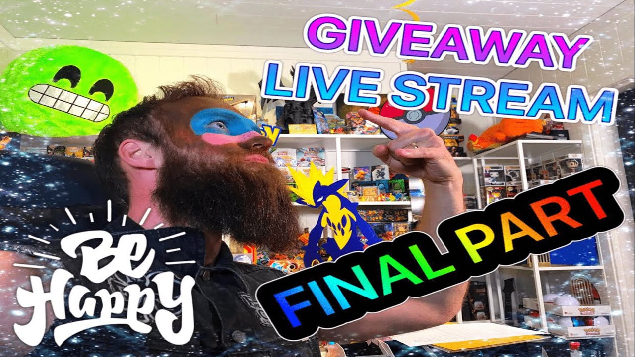 GIVEAWAY LIVE STREAM!!! FINAL PART - YouTube