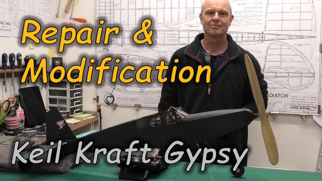 Repair & mod - Keil Kraft Gypsy Build Series - 1949 Design by Bill Dean ...