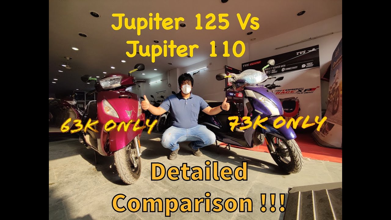 TVS Jupiter 125 vs Jupiter ZX | Detailed comparison and Review | Worthy ...