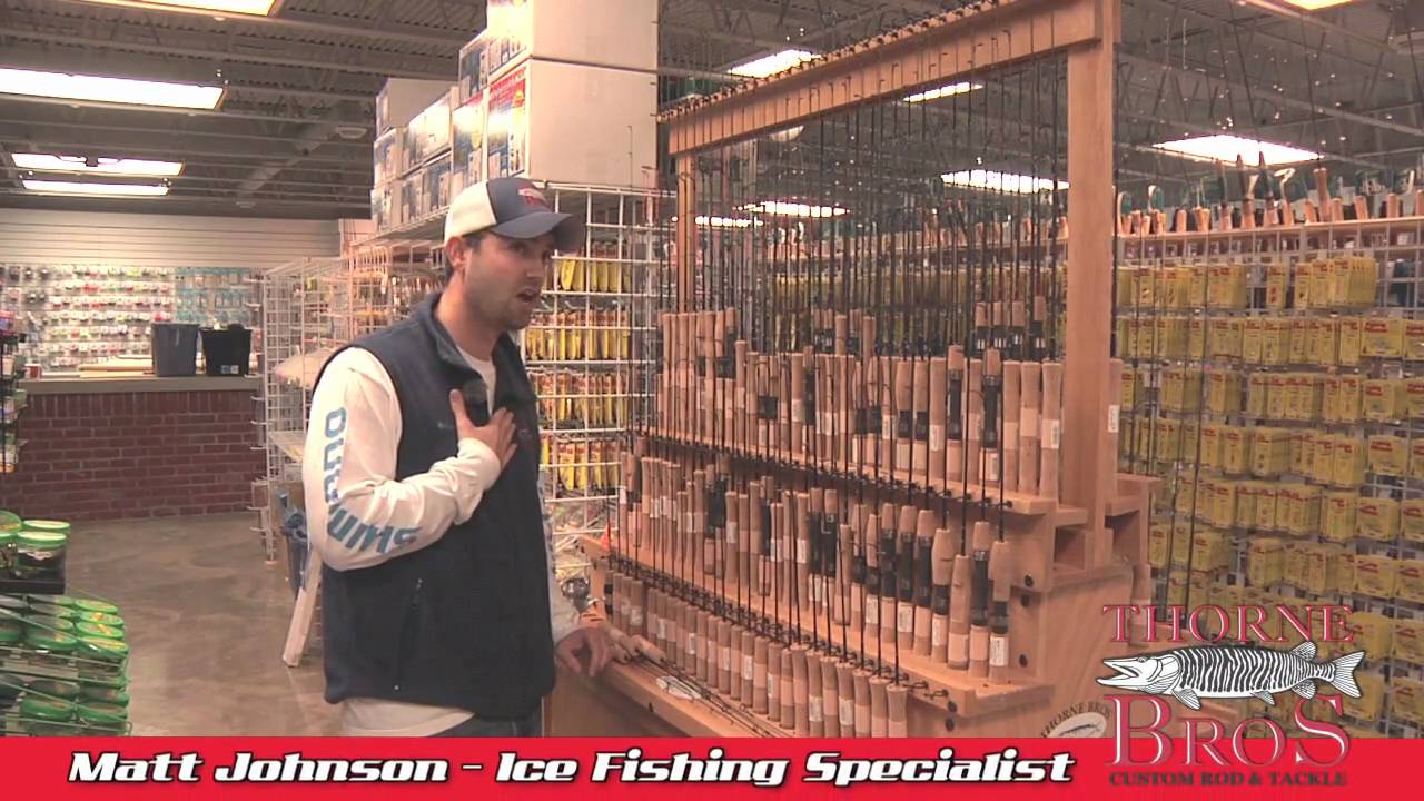 Web Only - Thorne Bros Custom Ice Rods - YouTube