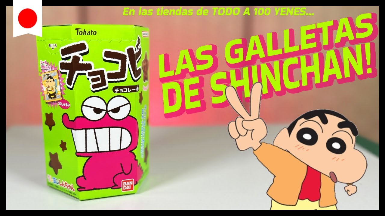 CHOKOBI Las galletas de Shin-chan! - YouTube